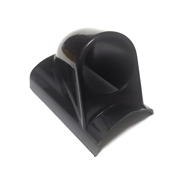 ・60φ（2.5インチ）メーターを埋め込む事が可能です。・レーシーなブラックカラー・100mmX150mmX120mm　　60φ/内径60ｍｍ・固定用ビスは付属しません・製造工程で発生するカーボン柄のにじみ等がある場合がございます。