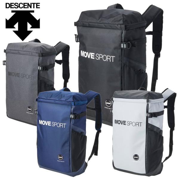 デサント DESCENTE スクエアバッグM●商品詳細容量約30Lのスクエア型のバックパックがMVSP．ロゴでリニューアル。機能ファスナーポケットやPCポケット消臭ネームを使用するなど、内側の構造が充実。ショルダー構造をよりフィットする形状...