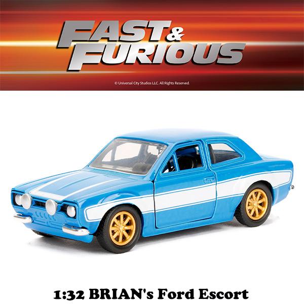 アメリカ直輸入 映画『 ワイルドスピード 』JADATOYS 1/32 ミニカー　ワイルドスピードに登場するクルマが1：32サイズでリアルに再現されてます。シリーズ6作目「ワイルドスピード・ユーロミッション 」でブライアンが乗っていたクルマ...