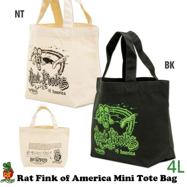 RAT FINK ラットフィンクグッズ限られた Official “Fink” の人しか持っていないレアな Rat Fink of America の member Certificate のデザインを両面に落とし込んだミニ トート バッグ...