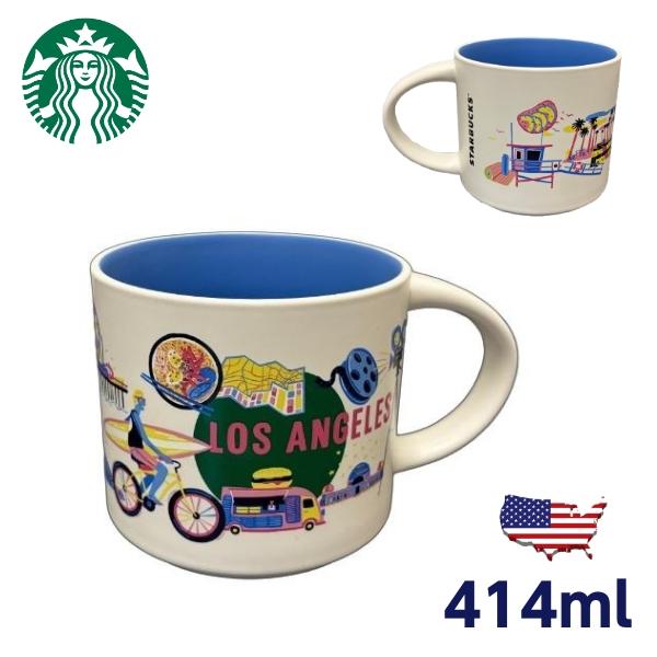 アメリカ・ロサンゼルス限定！スターバックス DISCOVERY SERIES マグカップアメリカ直輸入の希少アイテム！スターバックスの人気コレクション「DISCOVERY SERIES」から、ロサンゼルス限定デザインのマグカップが登場。ホワ...
