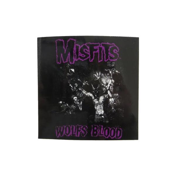 【 ステッカー 】 ステッカー MISFITS WOLFS BLOOD / バンド ハードコア【 MISFITS 】