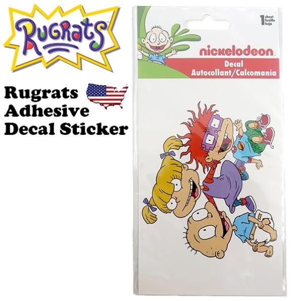 アメリカ直輸入 ラグラッツのステッカーニコロデオンで放送されているアニメーション【ラグラッツ】ステッカーです。『アンジェリカ・ピックルズ』『チャッキー・フィンスター』『トミー・ピクルス』がデザインされており、お好きなおころに貼っちゃってくだ...