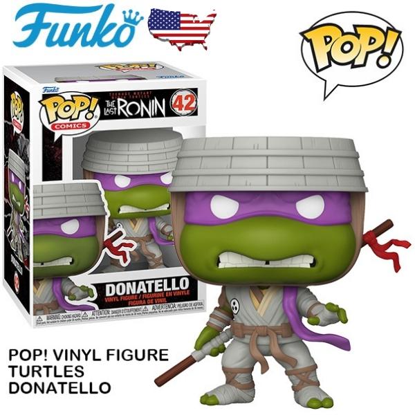 アメリカ直輸入FUNKOのPOPタートルズ キャラクターのフィギュアアメリカの TOY メーカー FUNKO からコミックシリーズのPOPビニールフィギュアです。POP! 特有のデフォルメされたデザインがとっても Cute なタートルズ ラ...