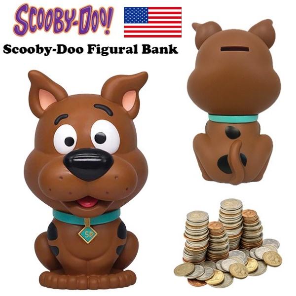 スクービードゥー フィギュア バンク（貯金箱）アメリカン雑貨 インテリアアメリカの人気アニメScooby-Dooから、可愛すぎるフィギュア型貯金箱が登場！アメリカ直輸入の立体フィギュアバンクで、スクービードゥーの愛らしい表情をしっかり再現。...