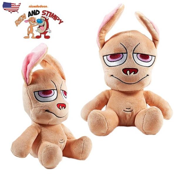 商品説明:アメリカ直輸入 レン＆スティンピーのぬいぐるみ ライセンス商品2002年に設立されたデザイナートイ【Kidrobot】の人気シリーズPHUNNYぬいぐるみのご紹介です♪Kidrobotの世界観が詰まったデザインの【レン＆スティンピ...