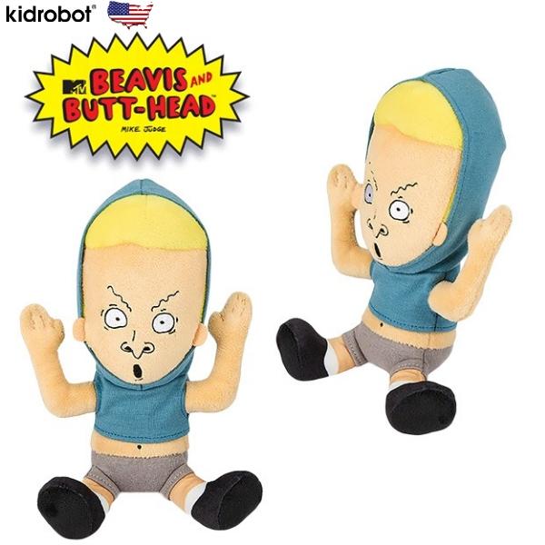 アメリカ直輸入ビーバス＆バットヘッドのぬいぐるみ ライセンス商品2002年に設立されたデザイナートイ【Kidrobot】の人気シリーズPHUNNYぬいぐるみのご紹介です♪Kidrobotの世界観が詰まったデザインのビーバス＆バッドヘッドに登...