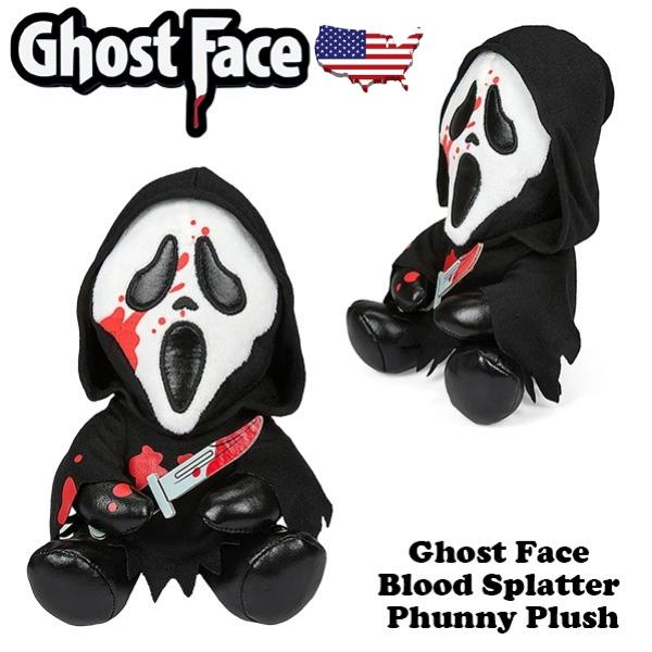 アメリカ直輸入スクリームのぬいぐるみライセンス商品。2002年に設立されたデザイナートイ【Kidrobot】の人気シリーズPHUNNYぬいぐるみのご紹介です。Kidrobotの世界観が詰まったデザインの【ゴーストフェイス】の8インチぬいぐる...