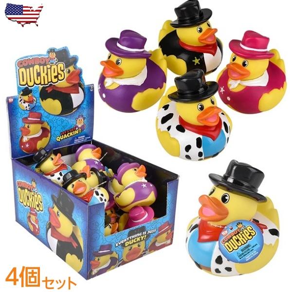 アメリカ直輸入 アメリカンなラバーダック！カウボーイのラバーダッキー♪ダッキーのタイプは４種類。荒野のカウボーイに扮したダッキーで、西部劇を作ってみたら面白いかもね〜お店やお部屋のインテリアにすればとってもアメリカン。【サイズ】ディスプレイ...