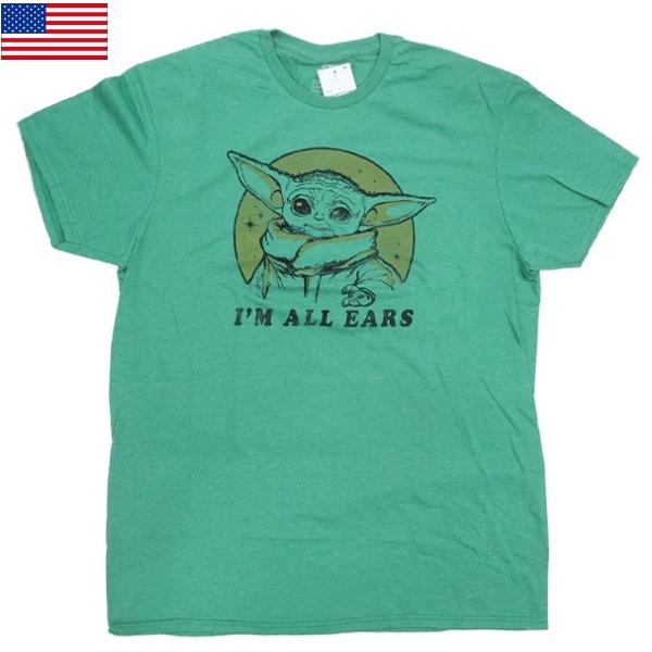 アメリカ直輸入！STAR WARS（スター・ウォーズ）公式ライセンスTシャツ『The Child（ザ・チャイルド）／通称 ベビーヨーダ（Grogu）』デザインが入荷しました。大きな耳がトレードマークのザ・チャイルドと“I’M ALL EAR...