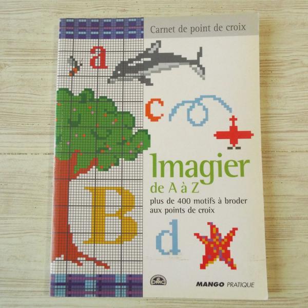 【刺しゅう】【クロスステッチ】【洋書】【フランス語】【Carnet-de-point-de-croix】