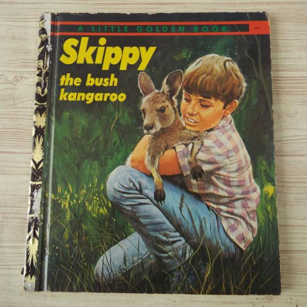 【カンガルー・スキッピー】【レトロ絵本】【洋書】【英語絵本】【リトル・ゴールデン・ブック Little-Golden-Book】