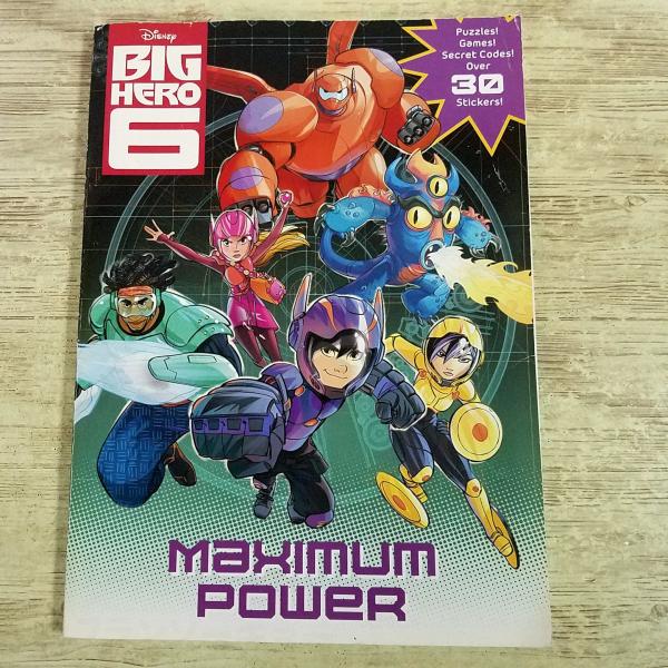 【ディズニー】【ディズニー絵本】【ベイマックス】【Big・Hero・6】【洋書】【英語絵本】【ディズニー・外国語絵本】【Disney・Press】【ゲーム絵本】【アクティビティ・ブック】