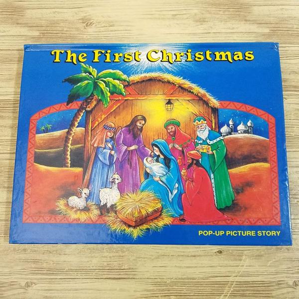 【しかけ絵本】【ポップアップ】【洋書】【英語絵本】【外国語絵本】【POP-UP】【POP-UP・PICTURE・STORY】【キリスト教】【イエスの降誕】