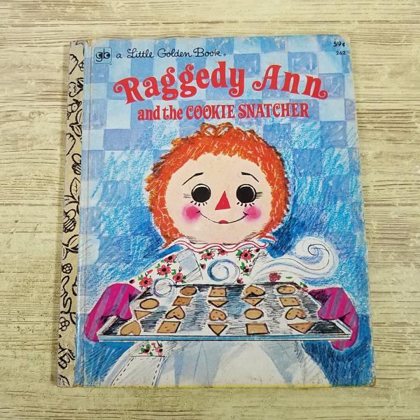 【ラガディ・アン】【Raggedy・Ann】【洋書】【英語絵本】【洋書・絵本】【Little・Golden・Book】【レトロ絵本】【レトロ・外国語絵本】