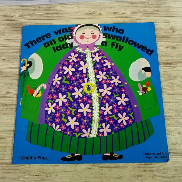 【仕掛絵本】【穴あき・絵本】【洋書】【英語絵本】【洋書・絵本】【Pam・Adams】【レトロ絵本】【レトロ・外国語絵本】