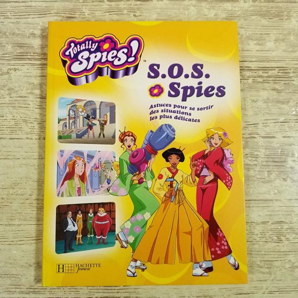 【トータリー・スパイズ】【Totally Spies】【洋書】【アニメ絵本】【フランス語絵本】【海外アニメ】【カートゥーン】