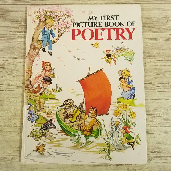 【詩・絵本】【洋書】【英語絵本】【レトロ絵本】【アンティーク絵本】【ヴィンテージ・絵本】