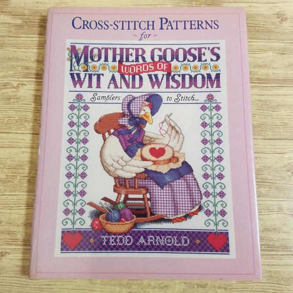 【クロスステッチ】【マザーグース】【手作り】【ハンドメイド】【洋書・図案集】【洋書・クロスステッチ】【CROSS・STITCH】