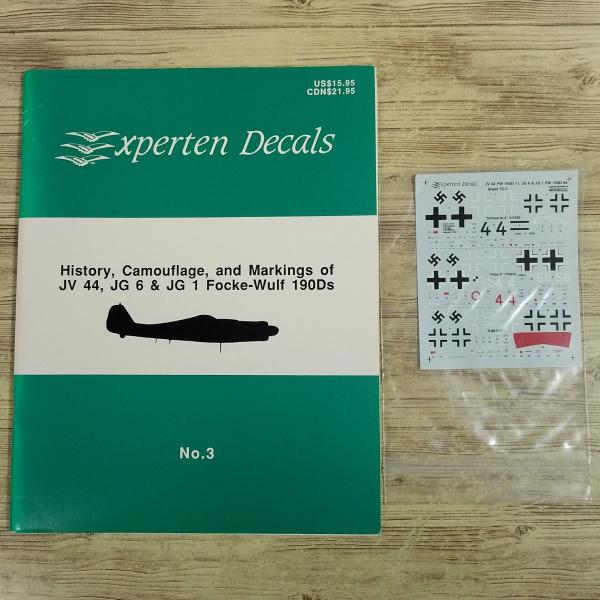 【レシプロ機】【戦闘機】【Experten・Decals】【ドイツ軍】【第二次世界大戦】【フォッケウルフ】【戦闘機・洋書】【戦闘機・写真資料集】【ミリタリー・洋書】