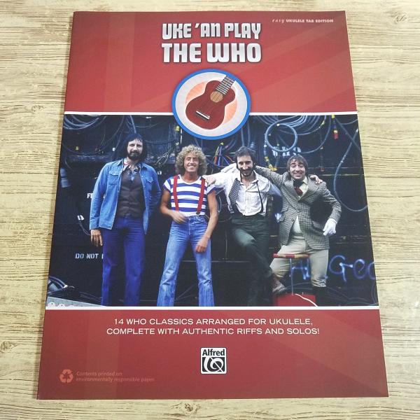 【ウクレレ楽譜】【弾き語り】【洋楽】【ザ・フー】【THE・WHO】【輸入楽譜】
