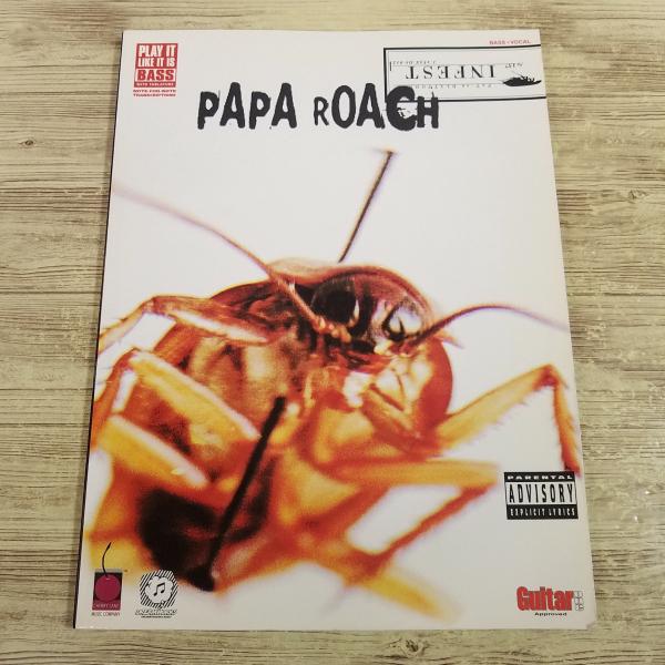 【ベーススコア】【ベース楽譜】【パパ・ローチ】【Papa・Roach】【ロック】【洋楽】【輸入楽譜】