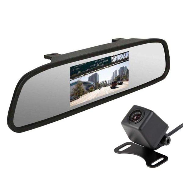 ☆☆☆4.3型ミラーモニター仕様☆☆☆・バックカメラ等の映像がルームミラーに映る！・ルームミラーに被せるだけの簡単セッティング。・テレビやDVDプレーヤーの映像を映し出すことができます。・液晶サイズ：4.3インチ・本体サイズ：約285×73...