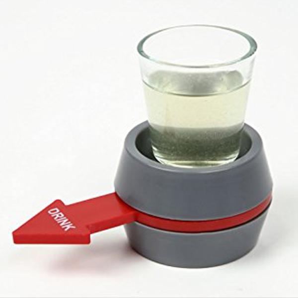 ■赤い矢印を、指で弾いて回すだけ！■欧米のバーティーシーンでは定番の「ボトルゲーム」を元に作られたパーティーゲーム用グッズ■パッケージにショットグラスも含まれているから、すぐに遊べます！■お酒やジュース限らず、激辛ドリンクや、懐かしいマムシ...