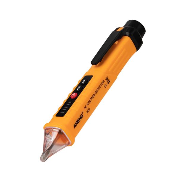 ・電圧測定範囲切替可モードボダンを押すと12V〜1000Vまたは48〜1000Vの測定範囲に切り替えることができます。家電製品、工業、電気回路などの測定に適しています。・非接触電圧検出検出器の先端を電源ソケットなど電圧回路に近づけると電圧の...