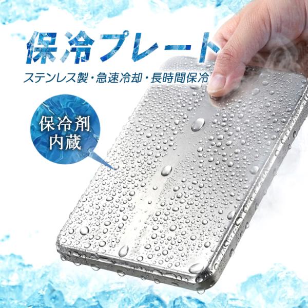 家庭用冷凍庫で約4時間と短時間で凍結できる保冷プレート。高密度ジェルにより約8時間以上の優れた保冷力を発揮して、夏の鮮度保持対策やアウトドアに大活躍します。夏場の弁当作りの時短グッズにも。炊き立てのご飯をおいて冷めた頃、弁当箱に置き換えおか...