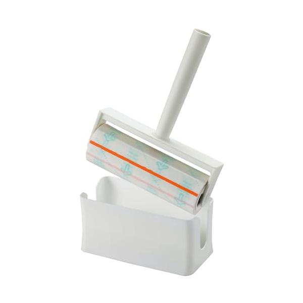 ※多くのお客様に可能な限り最短で配送するためにも、置き配での配送にご理解・ご了承願います。【商品名】　ニトムズ コロコロ 本体 スタンダードSC コンパクト スッキリ収納 スパっと切れる カーペット対応 80周 1巻入 ホワイト C4605...