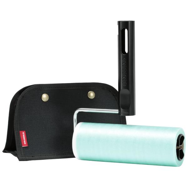 ※多くのお客様に可能な限り最短で配送するためにも、置き配での配送にご理解・ご了承願います。【商品名】　ニトムズ コロコロ 本体S テントクリーナー ハンディ アウトドア キャンプ テント 持ち運び 髪の毛 砂土 落ち葉 ブラック 25周 1...