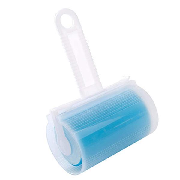 ※多くのお客様に可能な限り最短で配送するためにも、置き配での配送にご理解・ご了承願います。【商品名】　AKRI 粘着 クリーナー ほこり取り 水洗え 繰り返し使える 埃 髪 ペット 毛取り 粘着式クリーナー ローラー 掃除用品 ブルー ピン...