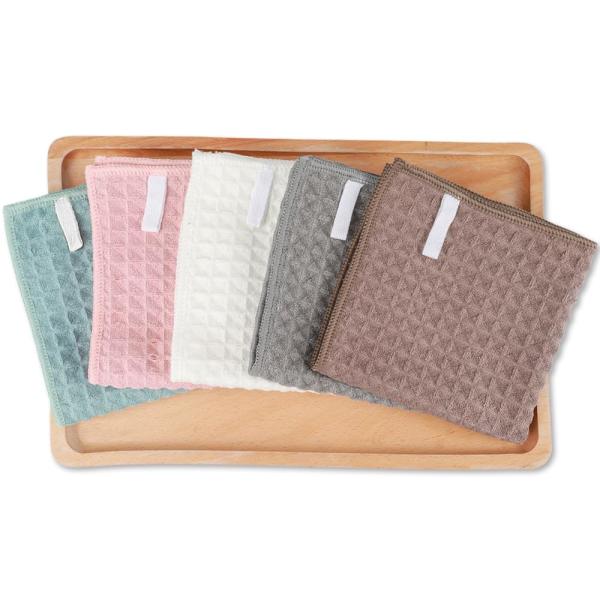 ※多くのお客様に可能な限り最短で配送するためにも、置き配での配送にご理解・ご了承願います。【商品名】　[KYOSAMA]ふきん マイクロファイバー 布巾 30*30cm 超吸水 水切りタオル 雑巾 乾拭き 水拭き クロス 食器拭き お皿拭き...