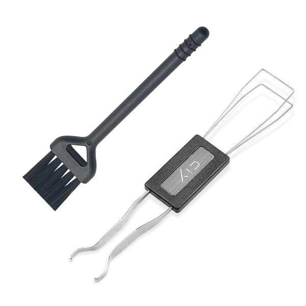 ※多くのお客様に可能な限り最短で配送するためにも、置き配での配送にご理解・ご了承願います。【商品名】　MINBOOT キーキャップ 外す奴 クリーニングブラシ 2 in 1 キートップ引抜工具 外し キーボード 静音リング 掃除 キースイッ...