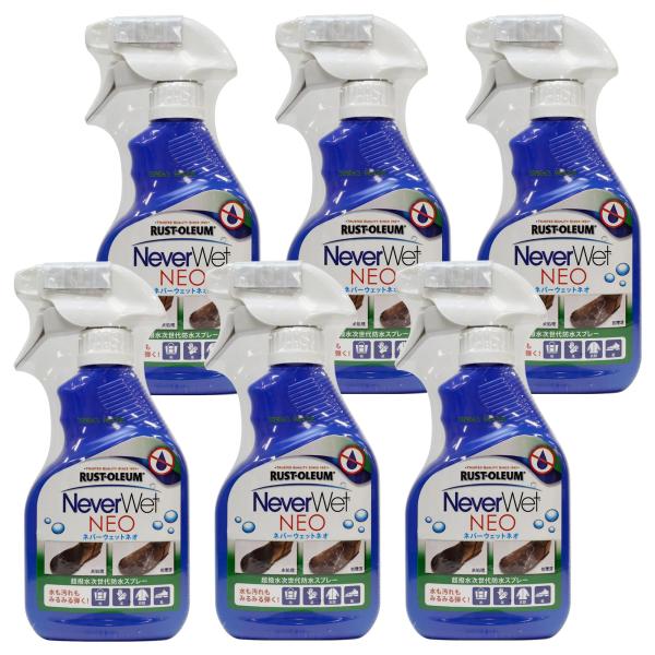 ※多くのお客様に可能な限り最短で配送するためにも、置き配での配送にご理解・ご了承願います。【商品名】　【日本品】Never Wet NEO ネバーウェットネオ 6本セット 【商品説明】　・内容量:325ml×6本・原産国:アメリカ合衆国・商...