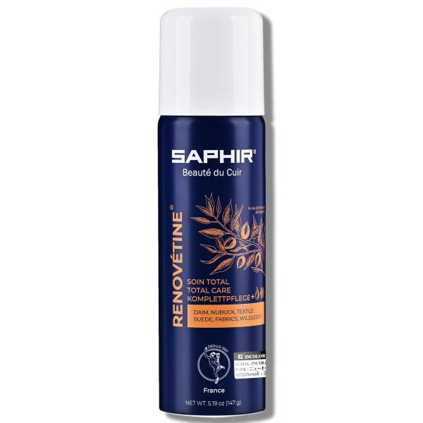 ※多くのお客様に可能な限り最短で配送するためにも、置き配での配送にご理解・ご了承願います。【商品名】　[サフィール] スエード用 無色 栄養 防水 スエードヌバック スプレー 保湿 靴磨き バッグ 手入れ 革ジャケット 革ジャン ヌバック ...