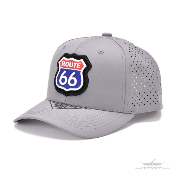 【メーカー名】3rd Place （サードプレイス）【品名】RT 66 HYDRO PERFORATED 66-AC-CP-029GY【素材】ポリエステル 97%ポリウレタン 3%【サイズ】フリーサイズ※調整可つば：約7cm