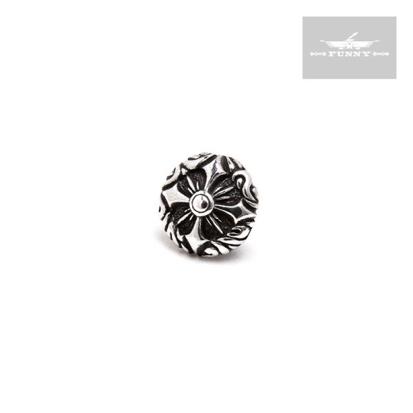 【ブランド名】FUNNY ORIGINAL（ファニーオリジナル）【品名】SLOW MEDICINE WHEEL CONCHO 9（スロー・メディスンホイールコンチョ 9mm）【素材】スターリングシルバー（925／1000）【サイズ】本体：直...