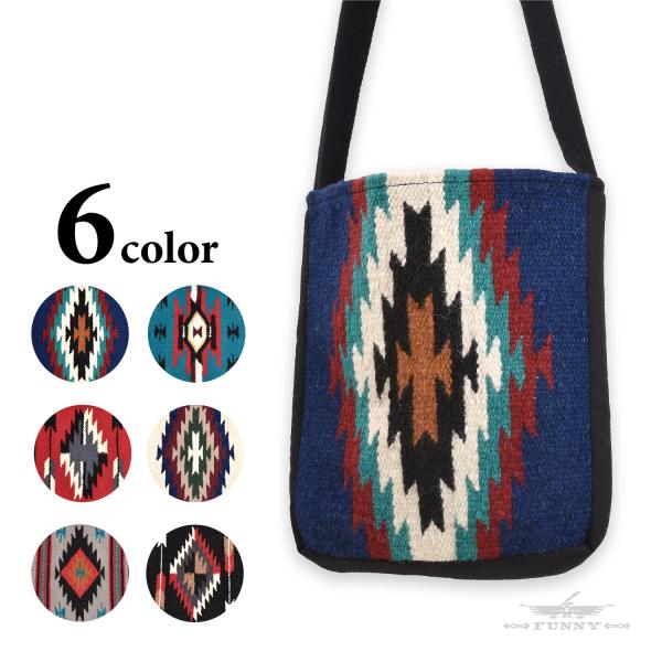 【ブランド名】El Paso Saddleblanket （エルパソ・サドルブランケット）【品名】Chimayo Style Wool Totes（チマヨスタイルウールトートバッグ）【素材】ウール90％ポリエステル10％【サイズ】約W26c...