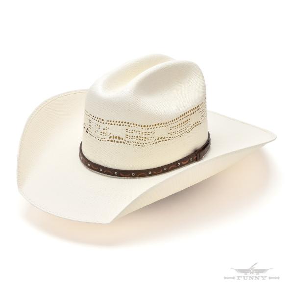 【メーカー名】BULLHIDE HATS（ブルハイドハット）【品名】STRAW HAT（ストローハット）【品番】#2117／LUBBOCK 20X【素材】バンゴラ【サイズ】高さ：約11cmつば：約10.5cm頭囲：7-1/8／約57cm7-...