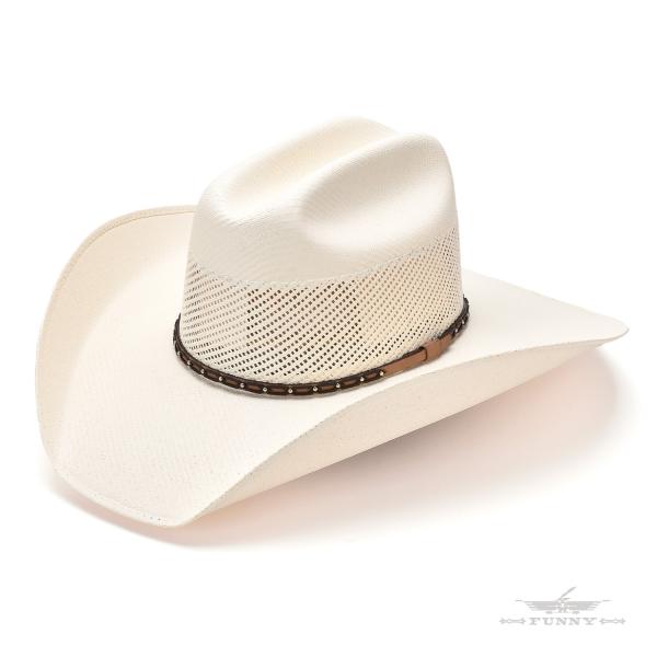 【メーカー名】BULLHIDE HATS（ブルハイドハット）【品名】STRAW HAT（ストローハット）【品番】#5058／TEXAS CITY 50X【素材】マンハッタンストロー【サイズ】高さ：約11cmつば：約11cm頭囲：7-1/8／...
