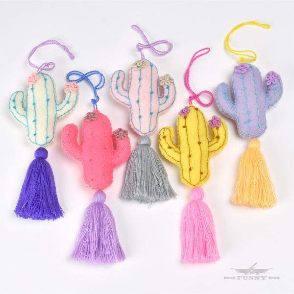 【品名】CHIAPAS DOLL CUCTUS FRINGE CHARM（チアパスドール サボテンフリンジチャーム）【サイズ】全長：約20cm（吊り紐を含まない）※手作りのため個体差が生じます。