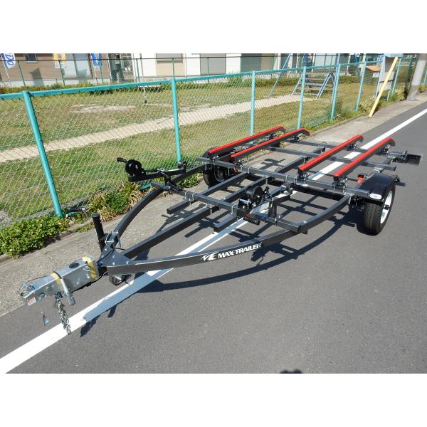 マックストレーラー モンスターW-MAX ブレーキ2艇積 マリンジェット　ジェットスキー