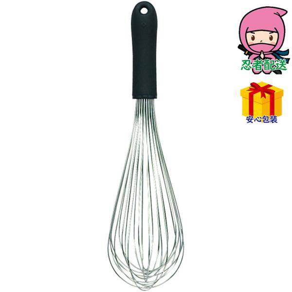 ●現品長さ約30ｃｍ●本体＝18?8ステンレス、ハンドル＝熱可塑性エラストマー耐久性があり、飽きのこないデザインです。箱サイズ 約8×8×30cm総重量 約100g　　　　 お気軽にお問い合わせください。