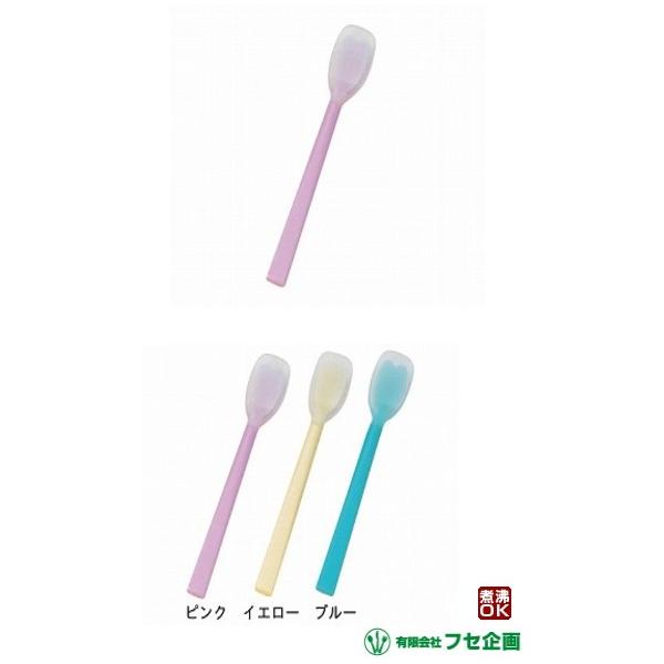 【送料について】北海道、沖縄、離島は別途送料を頂きます。◇先端は柔らかなシリコンゴムを使用しているので、口元や歯茎へのあたりがやさしいスプーンです◇シリコンゴムの中にコシのある芯が入っているので柔らかすぎず、とてもすくいやすくなっています。...