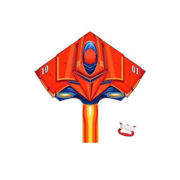 カイト 凧 凧揚げ スポーツカイト アウトドア おもちゃ スカイカイト 紙鳶 屋外 子供 大人 アウトドア 公園 収納バッグ付き 組み立てステップ1.三角凧の糸を二つに折ります。2.それから、結び目を作って、丸ができます。3.最後にハンドル...