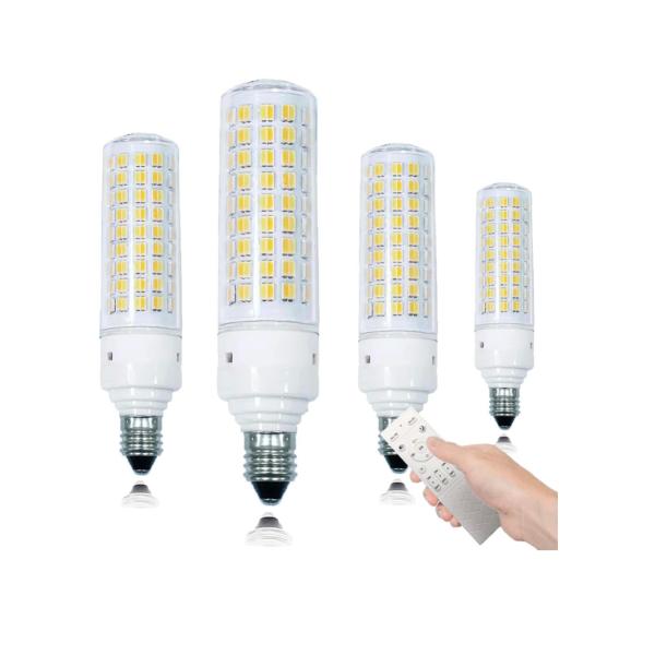 OLED E17 LED 電球 7W 60W形相当 LED E17 口金 無段階調光&amp;調色電球 リモコン付き 700LM 電球色 昼光色 昼白色（2700K~6500K） 常夜灯遠隔操作 省エネ 家庭照明 商業照明 日本語取扱説明書...