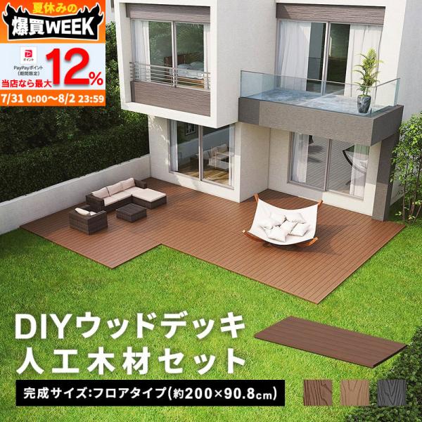 爆買■サイズ幅200x奥行90.8x高さ6.6cm■梱包サイズ[5梱包]1.表面材6枚セット:幅15x奥行200x高さ16cm2.フロアタイプ用根太材5本セット:幅4x奥行200x高さ15cm3.ジョイント部材35個セット:幅6x奥行6x高...