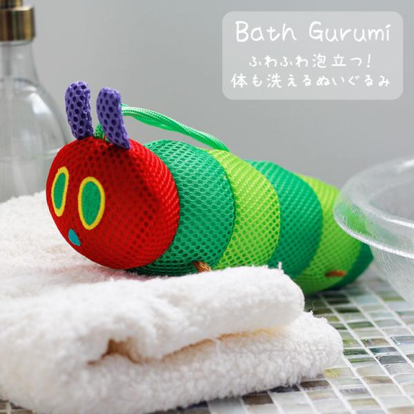 ■商品説明：お風呂で遊べて体も洗えるぬいぐるみ。■材質：本体：ポリエステルタグ：シリコーン紐：ナイロン鈴：PS■サイズ：W250×D75×H115mm■重量：58g■生産国：中国